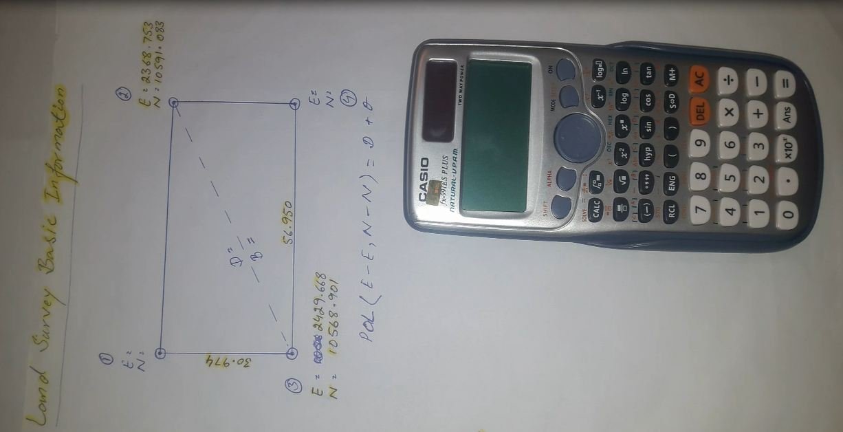 How to Calculates the UTM coordinates of buildings - Surveying & Architects