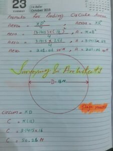 Land Survey Basic Field Notes - Surveying & Architects