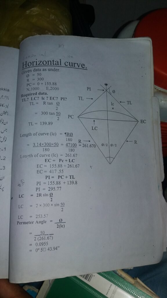 Land Survey Basic Field Notes - Surveying & Architects