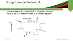 Traverse Calculation With Detail - Surveying & Architects