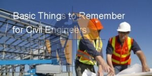 Civil Engineering Tips | Points to Remember For Civil Site Engineer ...