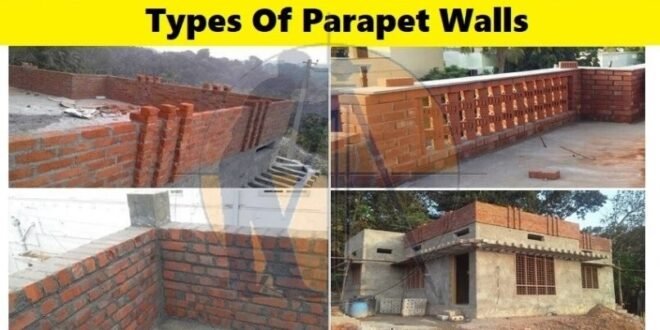 What is The Parapet Wall Purpose And Design Of Parapet Wall - Surveying ...