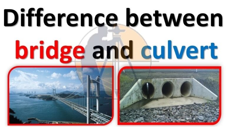 What is the Difference between culvert and bridge - Surveying & Architects