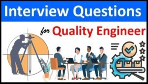 Quality Control Engineer Interview Question And Answer - Surveying & Architects